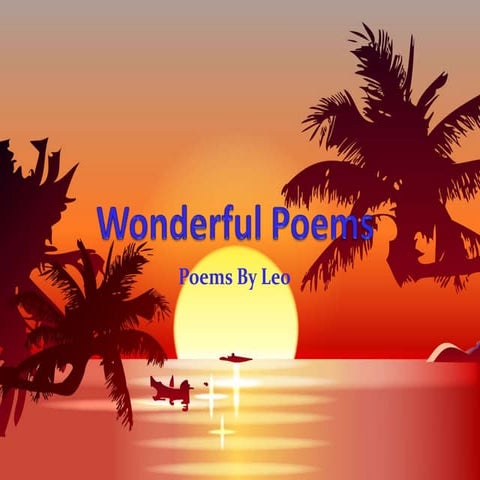 Wonderful poems | PPTX