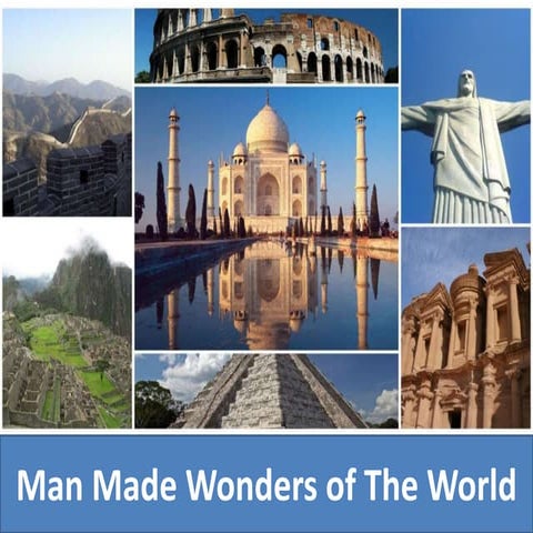 Man Made Wonders of The World | PPTX