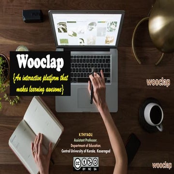 Wooclap an interactive platform that makes learning awesome - thiyagu | PDF