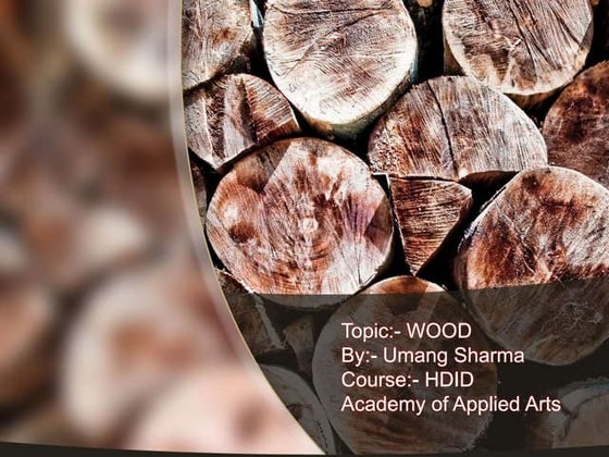 Wood defects-shakes and pitch pocket | PPTX