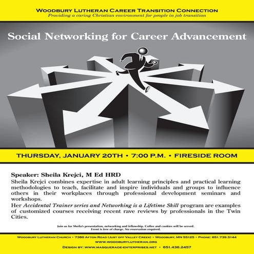 Woodbury Career Transition Connection Flyer | PDF