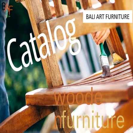 WOODEN CATALOG of furniture in bali art furniture | PDF