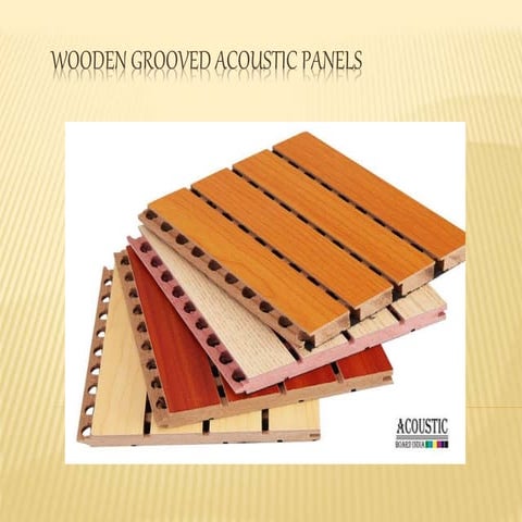 Wooden Grooved Acoustic Panels | PPT