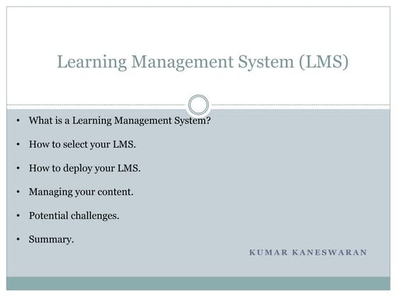 Learning Content Management System: Revolutionizing Education through Technology | PDF ...