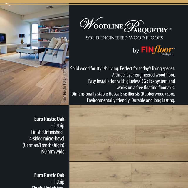 Woodline Parquetry Solid Engineered Wood Floors | PDF