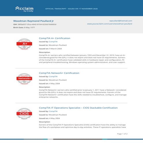 Certified CompTIA Secure Infrastructure Specialist (CSIS) | PDF