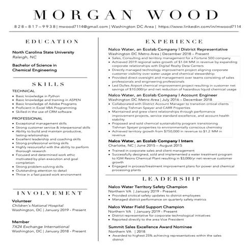 Wood resume 191122 | PDF