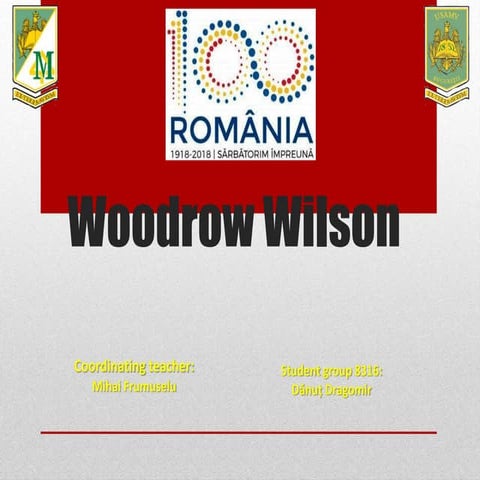Woodrow wilson | PPT