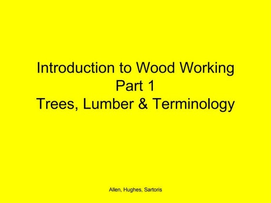 11 conversion of timber | PPT