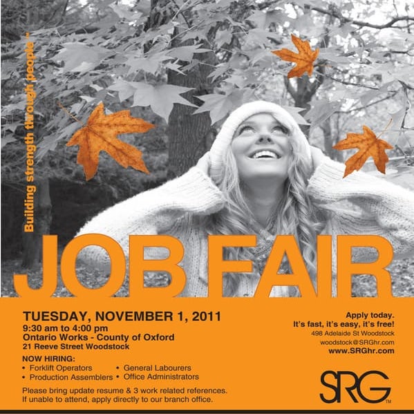 Job Fair Poster Nov.1 | PDF | Job Fairs | Job Search