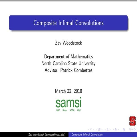 Qmc Operator Splitting Workshop Composite Infimal Convolutions Zev