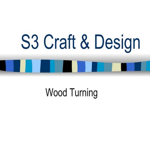 Wood Turning 1 | PDF