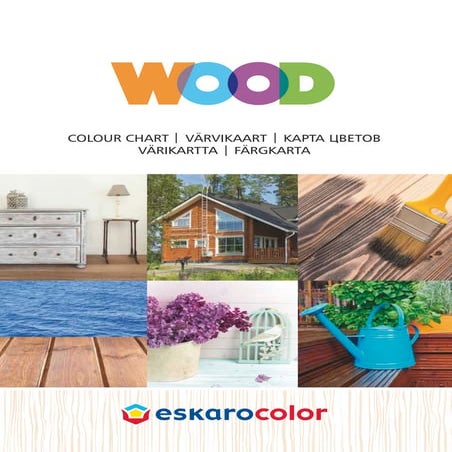 Eskarocolor Wood color table | PDF