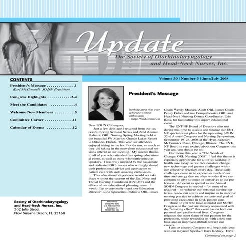 Newsletter layout | PDF