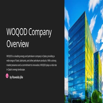 WOQOD-Company.pptx.comapany overview of. | PPTX