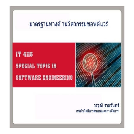 Software Engineering Process Standard | PPT