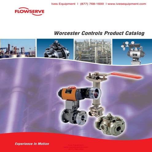 Worcester Controls Industrial Valve and Actuator Catalog 2018 | PDF