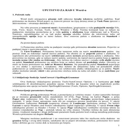 Cirkularna pisma u Word-u | PPT