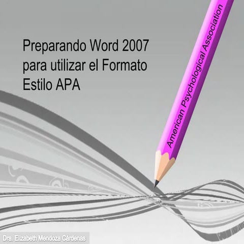 Normas apa en word | PPTX