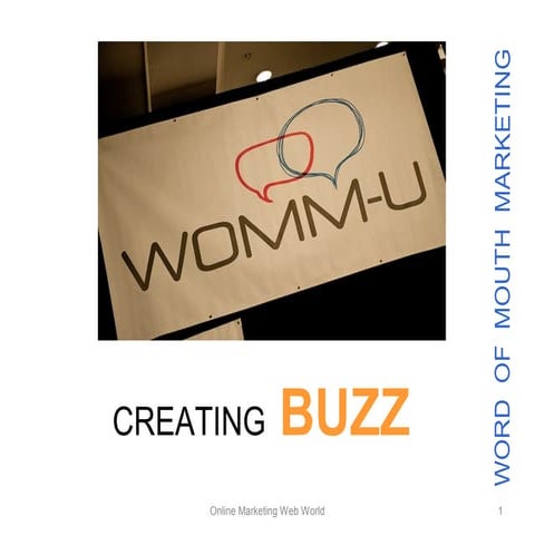 Word of-mouth-marketing-womm | PPT