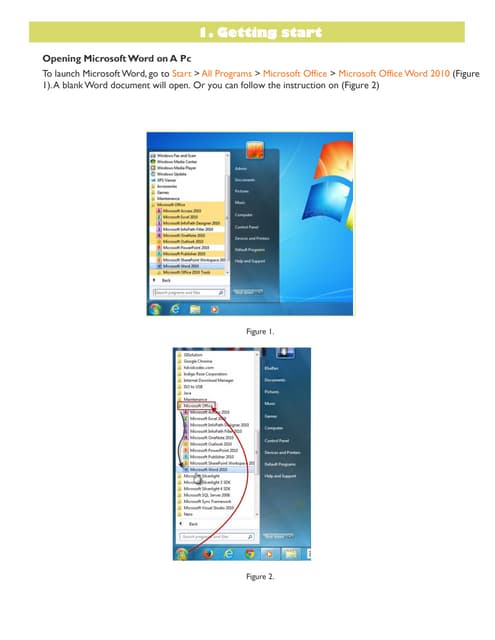 Ms Word 2010 Docx