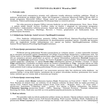 Cirkularna pisma u Word-u | PPT