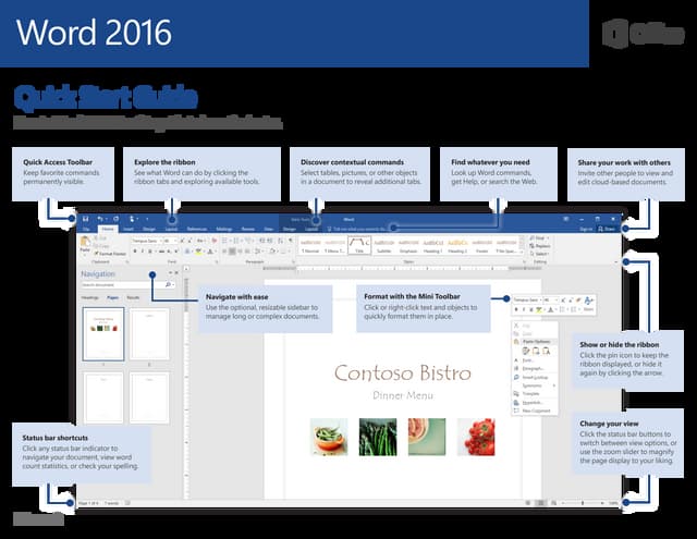 Powerpoint 2016 Quick Start Guide | PDF