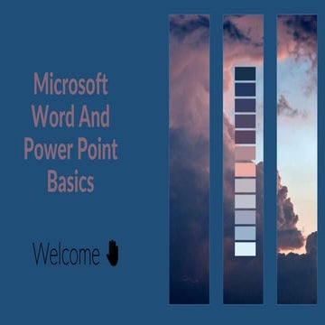 Word and power point | PDF