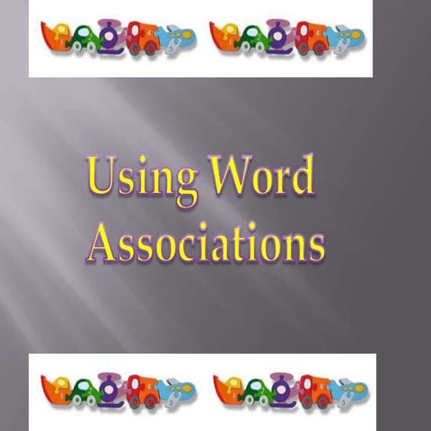 Word association | PPTX