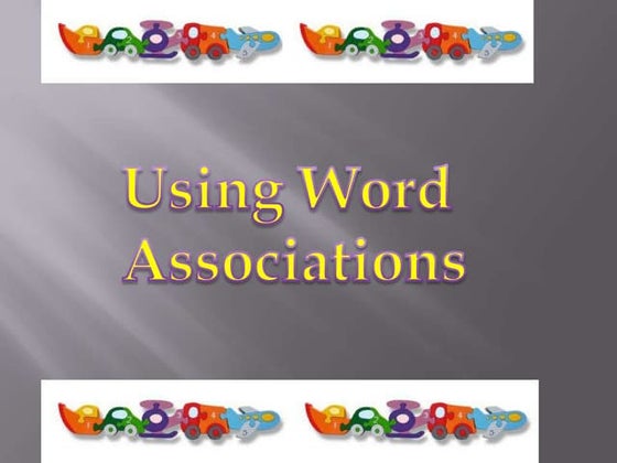Word association and ideas generation | DOCX