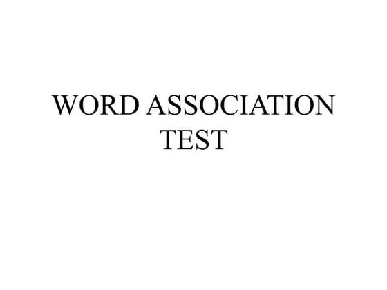 PSYCHOLOGICAL TESTS AT ISSB | PDF