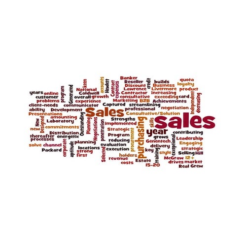 Word cloud sales 4-5-13 | PDF