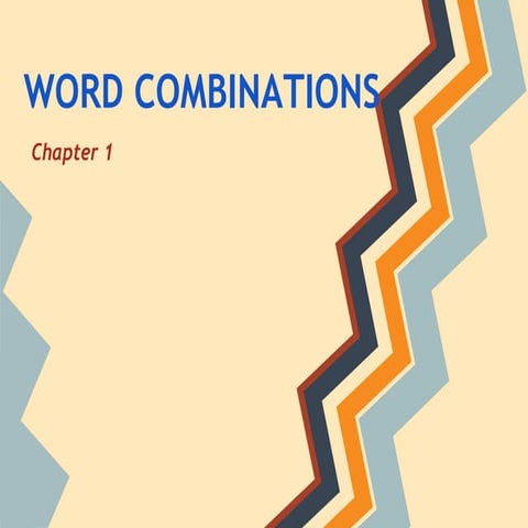 Word combin chapter1 | PDF