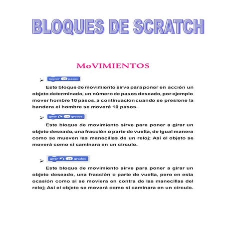 Word de scratch | DOCX
