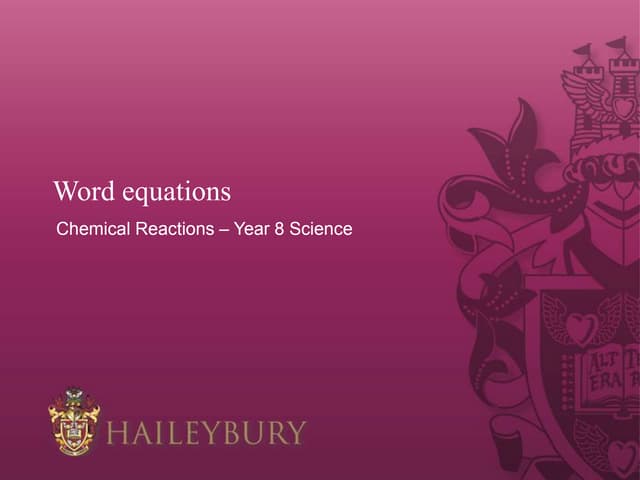 Biology: B1 Revision (AQA) | PPT