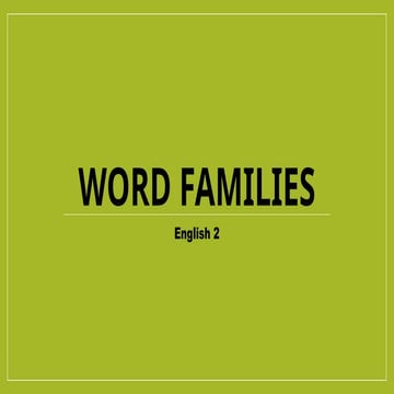 Word families for Grade 2 lesson Week 7.pptx