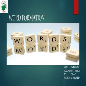 WORD FORMATION.pptx