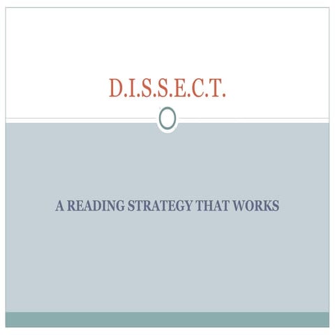 Word identification strategy dissect | PPT