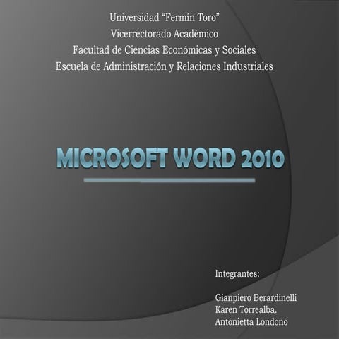 Word informatica saia | PPT