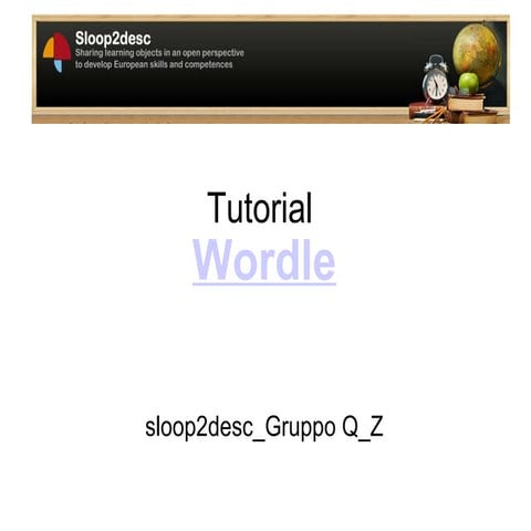 Tutorial Wordle | PPT