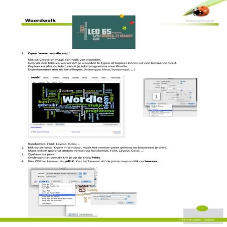 Wordle illustrator | PDF | Desktop Publishing | Computer Software and Applications