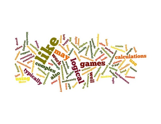 Wordle for visual learner | PPT