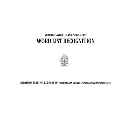 WORD LIST RECOGNITION EDIT.docx