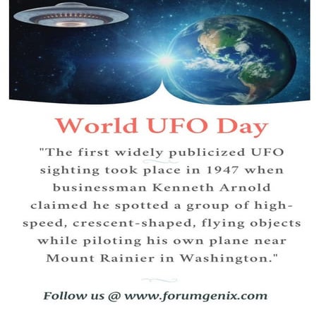 World UFO Day | PDF