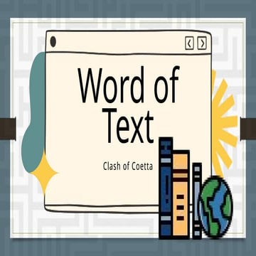 Word of Text ppt untuk mencari jawaban yang benar | PPTX