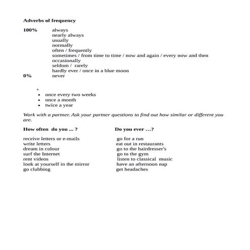 Word order keys | PDF