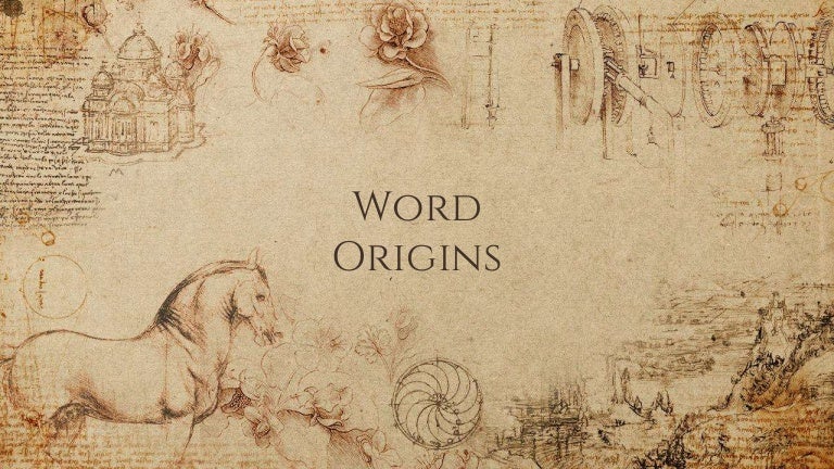 Word Origins word-origins