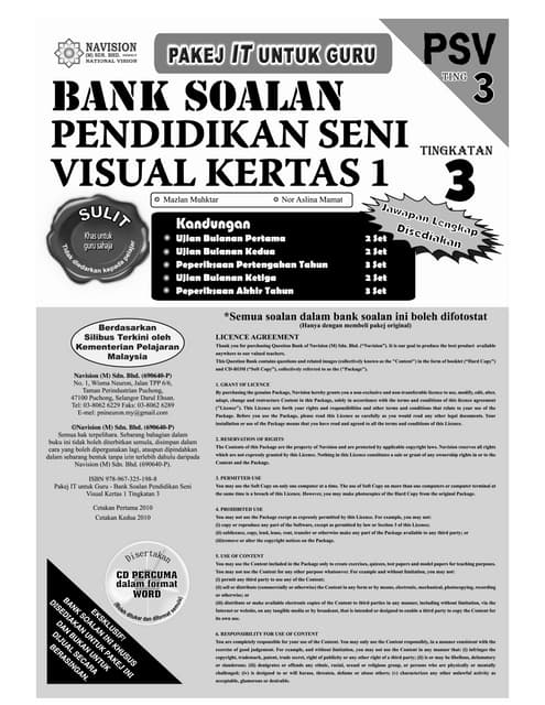 Ujian PSV Tingkatan 1 | DOC