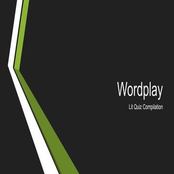 Wordplay | PPTX