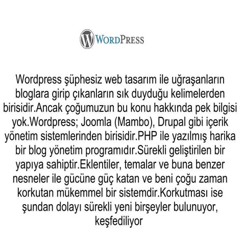Wordpress | PPT